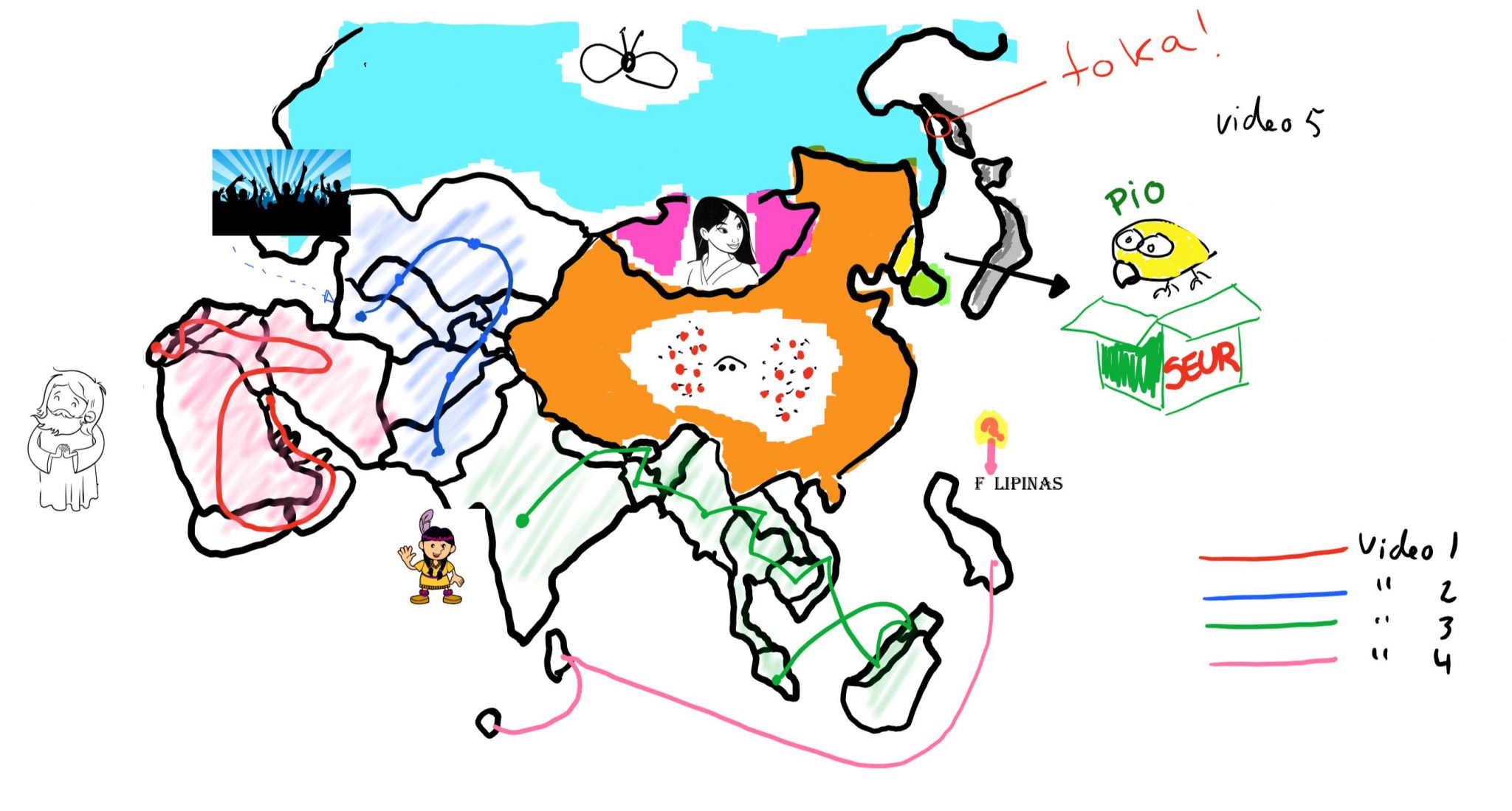 Memorizar los Países y las capitales de Asia. > MemoMarket